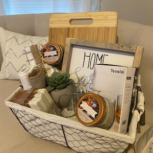 First Time Home Owner Gift Basket Survival Kit New Home | Etsy