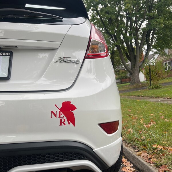 Neon Genesis Evangelion Nerv Anime Vinyl Decal, Car Accessory, Laptop ...