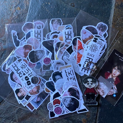 The Rose Kpop Stickers - Etsy