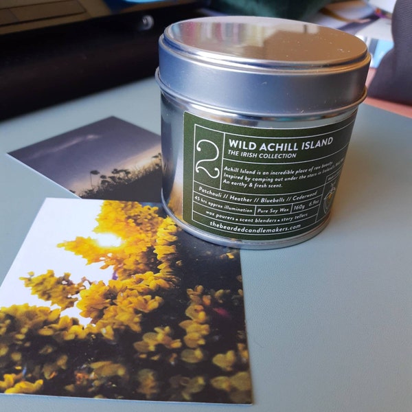 A Real Turf Fire Soy Candle, Poured by Hand, Irish Candle, Inspired by ...