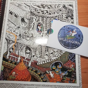 Watergorn GIANT 27x 40 Wildergorn Colour-in Poster by Jamie Courtier - Etsy