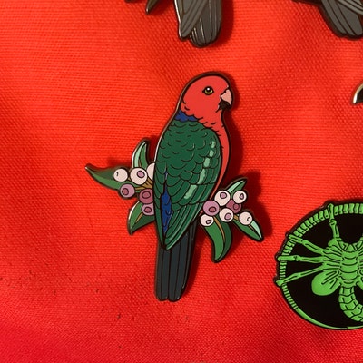 Death's-head Hawkmoth Hard Enamel Pin Hawk Moth Gold Variant Death Moth ...