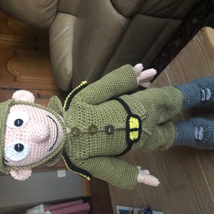 Handyman Herman Amigurumi Doll Crochet Pattern Crochet Doll - Etsy