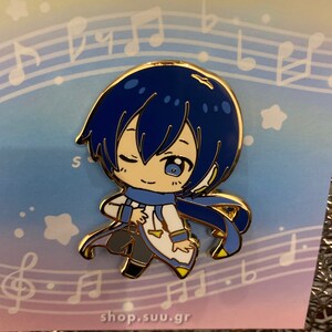 Virtual Vocalist Kaito Hard Enamel Pin, Valentine's Day Gift - Etsy