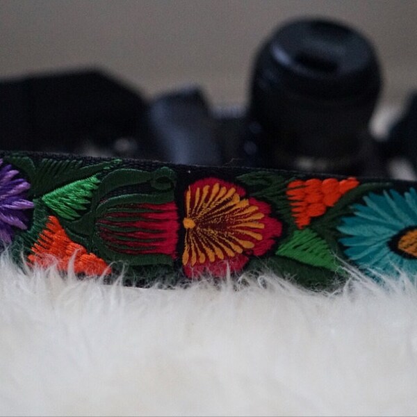 Leather Camera Strap, Colorful Camera Strap, Gift Photographer, Gift ...