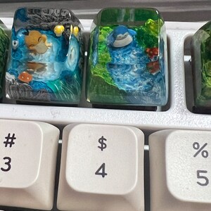 Mystery Forest Keycap, Nature Keycap, Landscape Keycap, Artisan Keycap ...