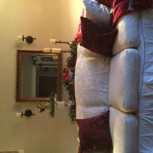 Any Size Red Turkish Kilim Throw Pillow Cover Dark Red - Etsy UK