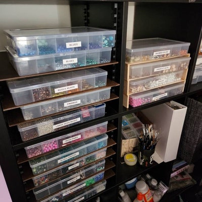 Adjustable 2 Shelf Insert for Cube Shelving: Ikea Kallax, Target ...