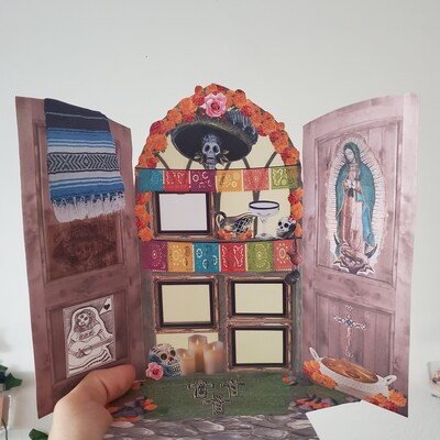 Digital Download Printable Dia De Los Muertos Ofrenda Altar - Etsy