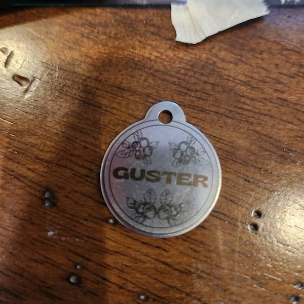Custom Moth Pet Identification Tag for Dogs and Cats - Personalized ...
