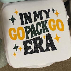 In My Go Pack Go Era Wavy - PNG SVG - Digital Download - Football ...