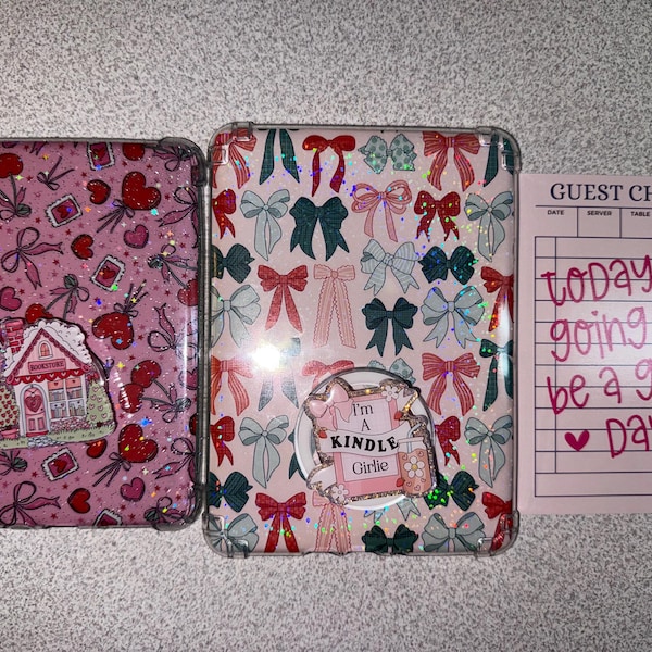 Kindle Insert Kindle Srickers Coquette E-reader Holographic Insert ...