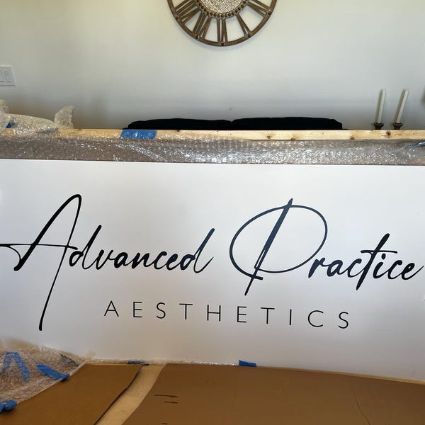 Outdoor Business Storefront Sign: Branded Logo Printed PVC Signs ...