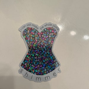 Bejeweled Sticker, Taylor Midnights Sticker, Glitter Sparkle I Can ...