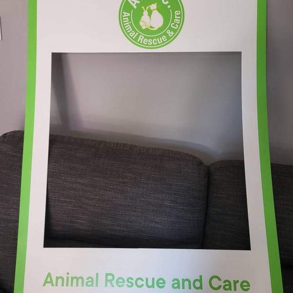 Customisable Selfie Frame Bespoke Corporate Own Logo Business Effect ...