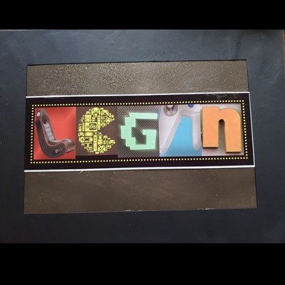 Video Gamer Sign, Video Name Sign for Gamer, Gamer Gift, Nerd Gift ...