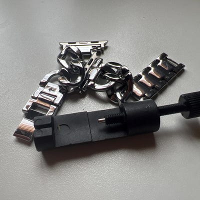 Gold Chain Apple Watch Strap Bracelet Apple Watch Band Luxury Apple ...