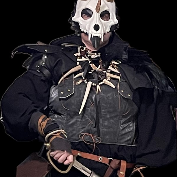 Resin Wolf Mask Blank, Stylized Wolf Face Mask, Wolf Masquerade Mask ...