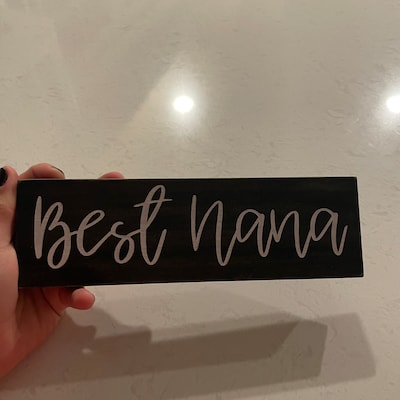 Nana Wood Sign Love Nana Sign Nana Wood Block Sign Nana - Etsy