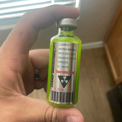 Hulk Serum. - Etsy