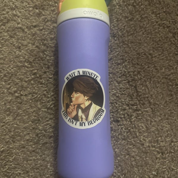 Tank Top Sevika Arcane Meme Sticker - Vinyl Decal, Cute Water Bottle ...
