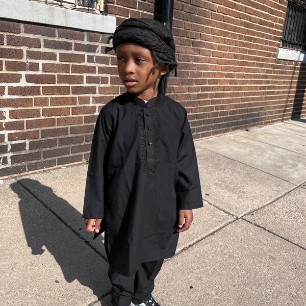 Ivory Embroidery Koti Waistcoat Baby Kids; Ramadan, Eid, Kurta Pajama ...