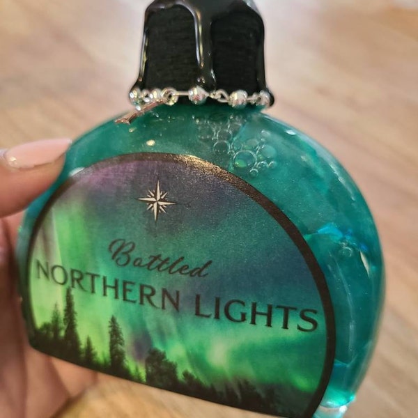Northern Lights | Color Changing Decorative Potion Bottle | Christmas ...