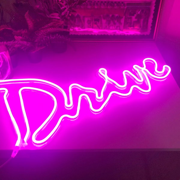 Drive Movie - Neon Sign - Etsy
