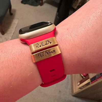 Personalized Watch Band Charm, Smart Watch Charm, Personalized Gift ...