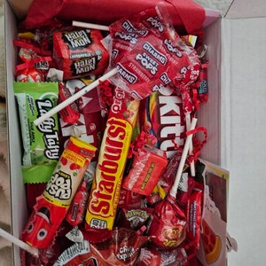 Mystery Skittles Candy Box, Color Themed Candy Box, Mystery Gift Box ...