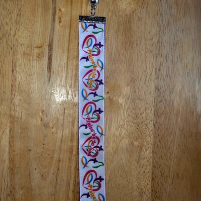 Autism Key Fob Puzzle Key Fob Autism Keychain Puzzle Piece Wristlet ...