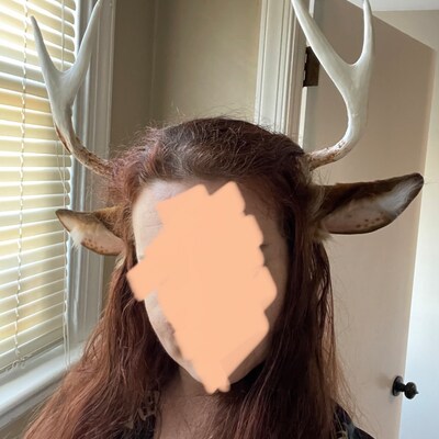 Deer Antlers Ears Tail Sweet Tooth 55 Color Options - Etsy Canada