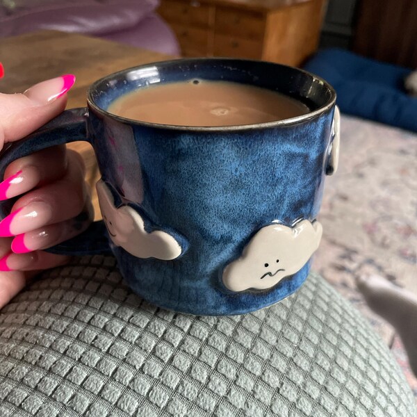 Ceramic Wizard Gnome Handmade Pottery Gnome Unusual Gift Quirky Present ...