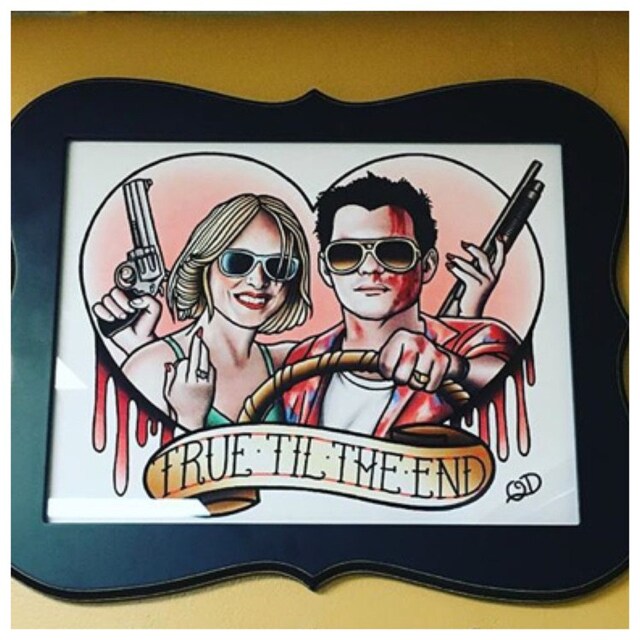 True Romance Tattoo Scene