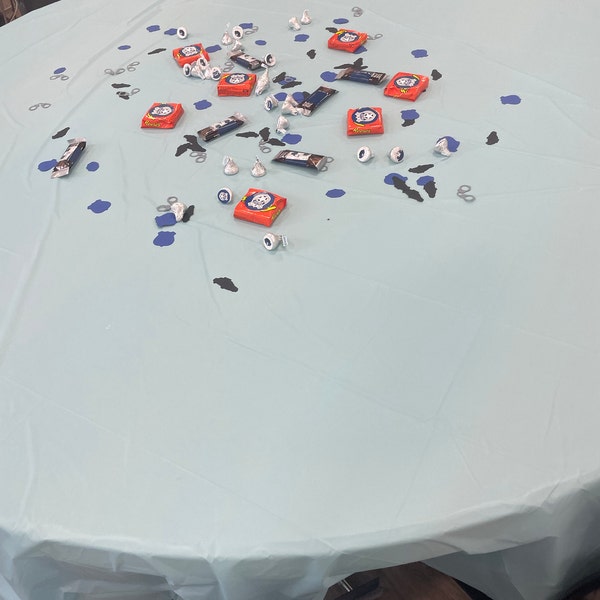 Calling All Units - Police - Mini Candy Bar Wrappers, Round Candy ...