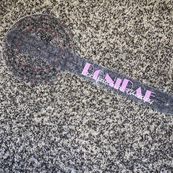 Custom 12 Inch Goniometer - Etsy