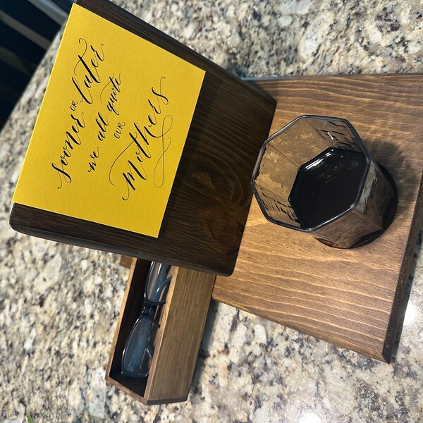 Personalized Solid, Wooden Book Rest / Book Holder / Book Valet ...