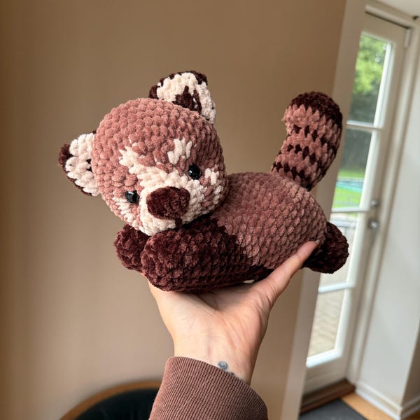 Crochet Pattern: Red Panda | PDF Pattern - Etsy