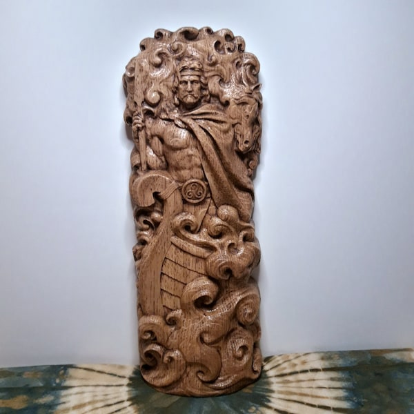 Manannan Mac Lir , Manannan God Statue, Irish Gods, Pagan God, Wiccan ...