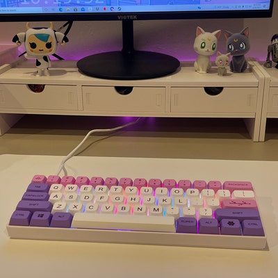 Hana Creamy Sakura Keycap Set 134 Piece XDA Profile PBT Subdye - Etsy