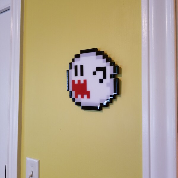 Solid Wood Pixel Game Art Dr. Mario Germs & Pills 6 Piece Set - the 3A ...