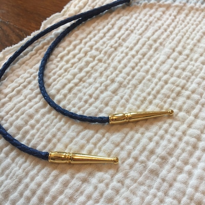 Bolo Tie End Tips, One Set Available in Silver, Copper, Gold, 4MM ...