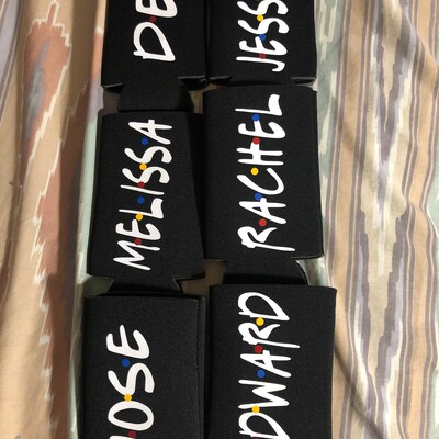Friends Theme Bridesmaid / Friends Theme Can Cooler / 12oz Can - Etsy