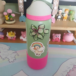 Fluffy Poodle Moth and Pink Lemonade Moth Sticker Set of 2 / Rosy Maple ...