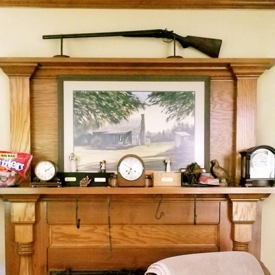 Lever Rifle Display Stand, Gun Storage, Made From Zebrawood - Etsy