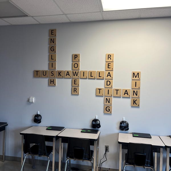 Scrabble Tiles, Wall Letters, Scrabble Wall Art, Wood Scrabble Letters ...