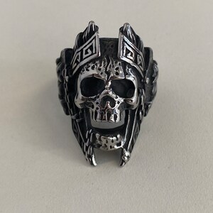 Occult Stainless Steel Sigil of Baphomet Ring Gothic Rvs Zegel - Etsy