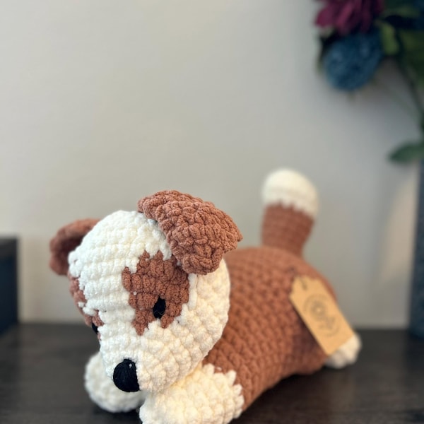 Crochet Dog PATTERN 3 in 1: Aussie Pups | Australian Shepherd | PDF ...