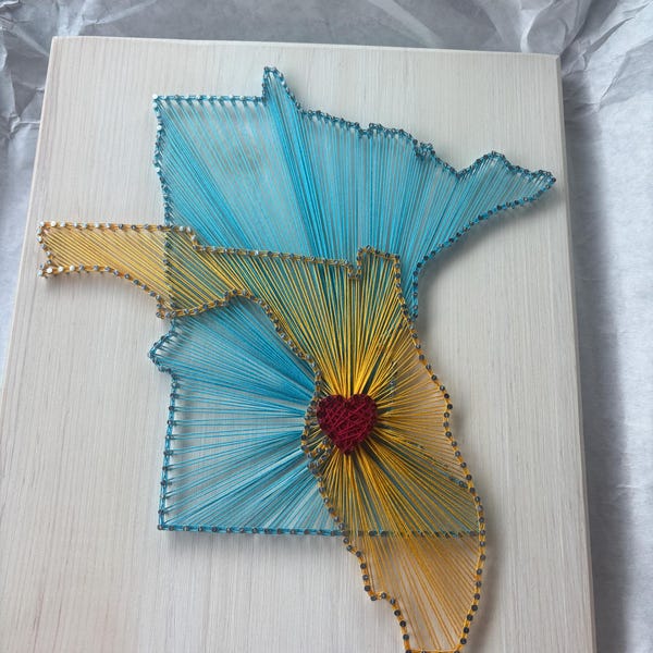 LARGE Negative Space Oak Tree String Art; Tree of Life, Gallery Wall ...