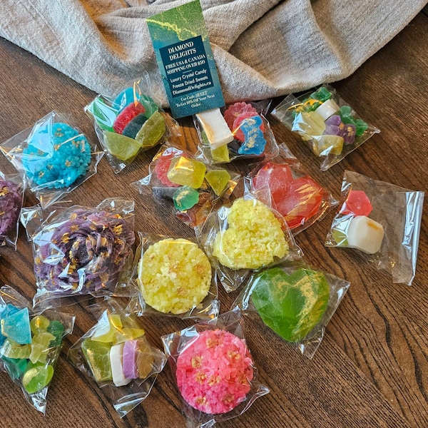 Crystal Candy Percy Jackson Lotus Flower Kohakutou Candy, ASMR Viral ...